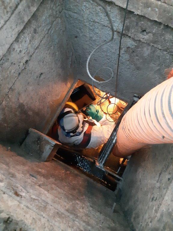 Sump lining application | Sentinel Polymers